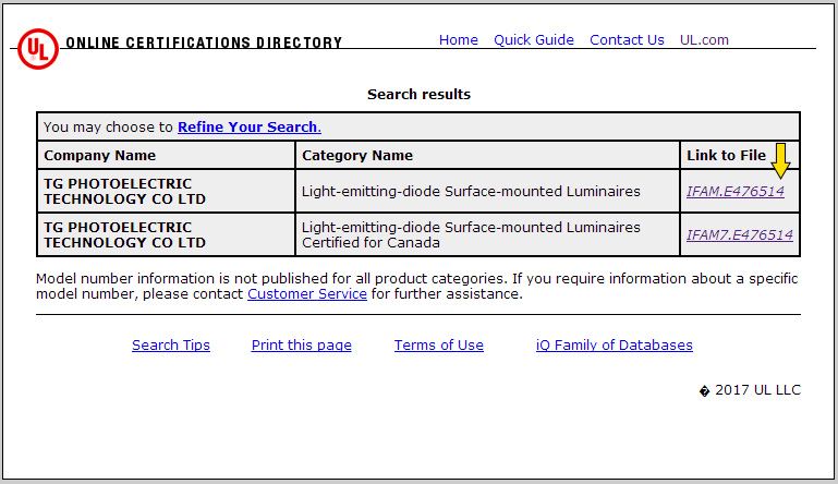 How To Verify A UL Certification-LED High Bay | LED Lighting ...